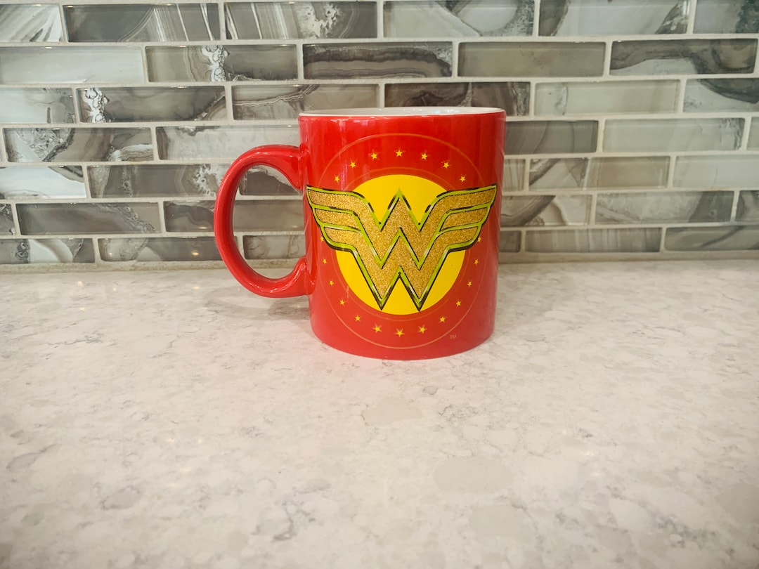 2017 Wonder Woman Mug large - Etsy