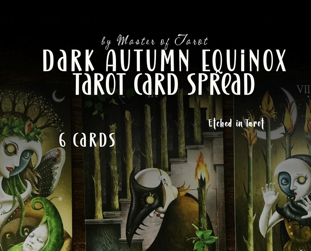 In-depth Tarot Reading, Dark Autumn Equinox Release & Renewal, Fall ...