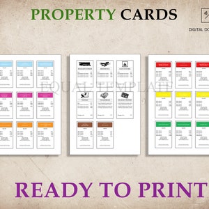 Wizardopoly | Custom Monopoly | HP Monopoly | Digital Download | Ready ...