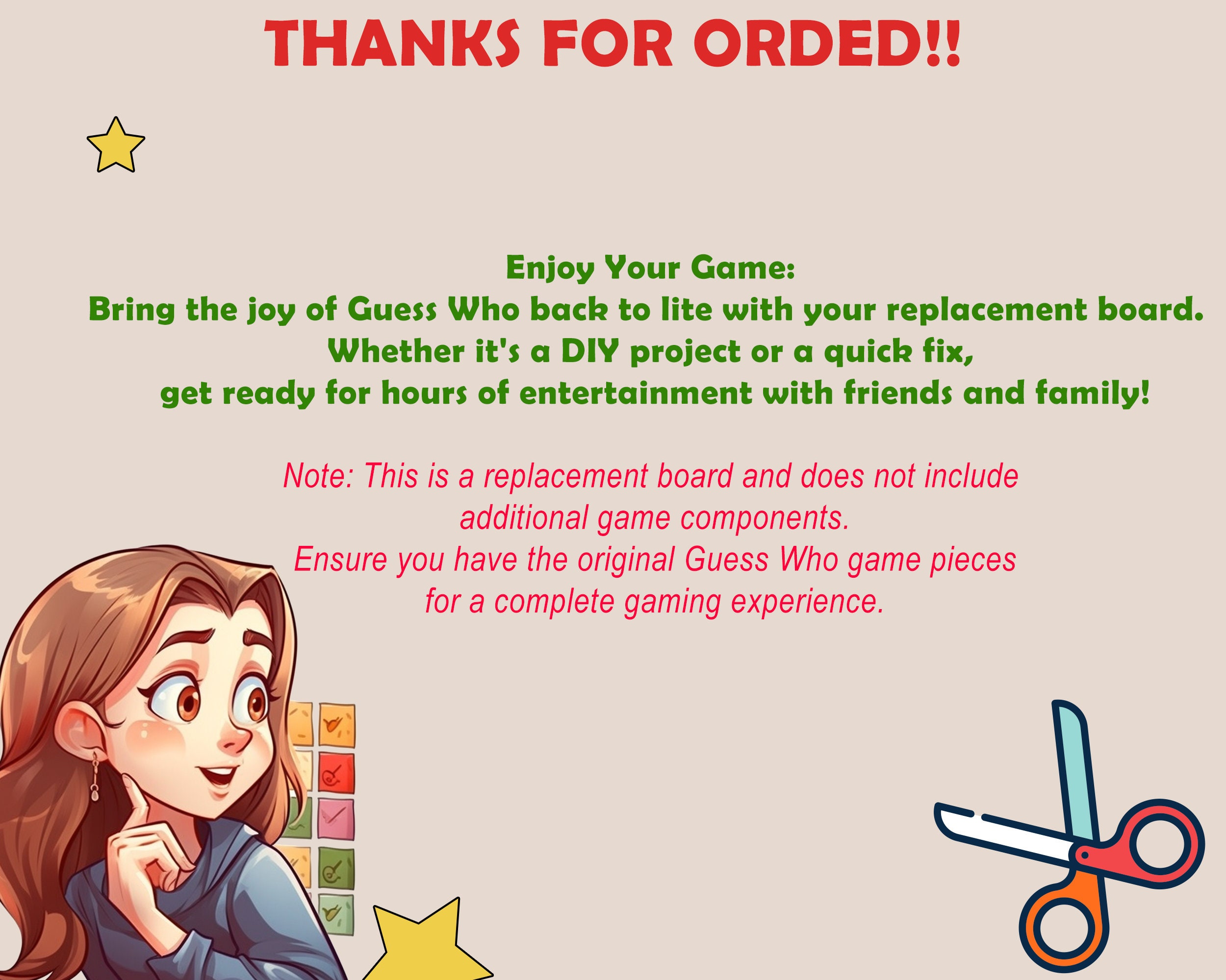 Dog Lovers V1 Guess Who 2.0 Printable Insert Cards Digital Download ...