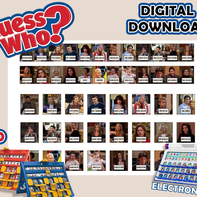 Custom Guess Who - Etsy