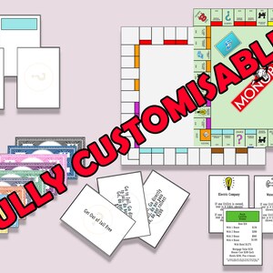 Custom Monopoly Template | Online Editor | Jettemplate | Digital ...