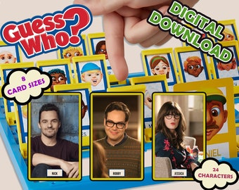 SUITS Printable Guess Who Print at Home Digital Download TV Series ...