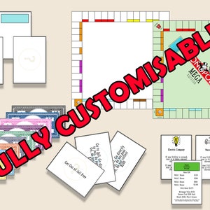Custom MEGA Monopoly Template | Online Editor | Jettemplate | Download ...