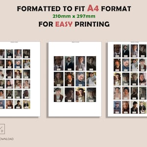 Anne With an E - Printable Guess Who? | Print at Home | Digital ...