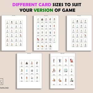 Professions V1 Printable Guess Who? | Print at Home | Digital Download ...