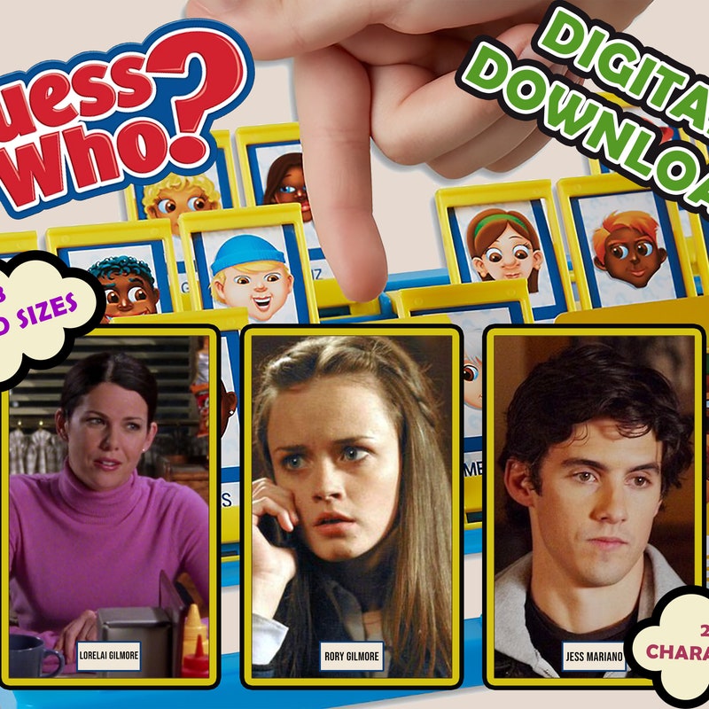 Guess Who Cards - Etsy