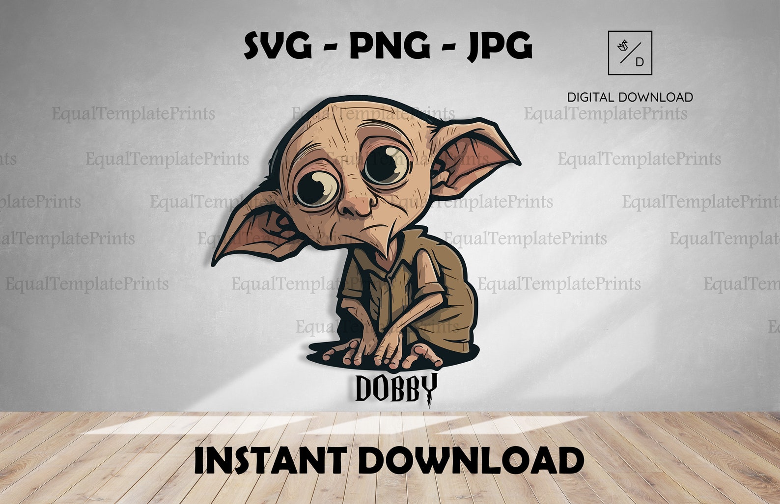 Dobby SVG | Instant Download | Wizard World | School Movie Bundle | Svg ...