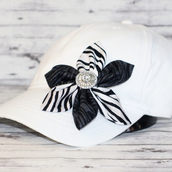 Zebra Hat - Etsy
