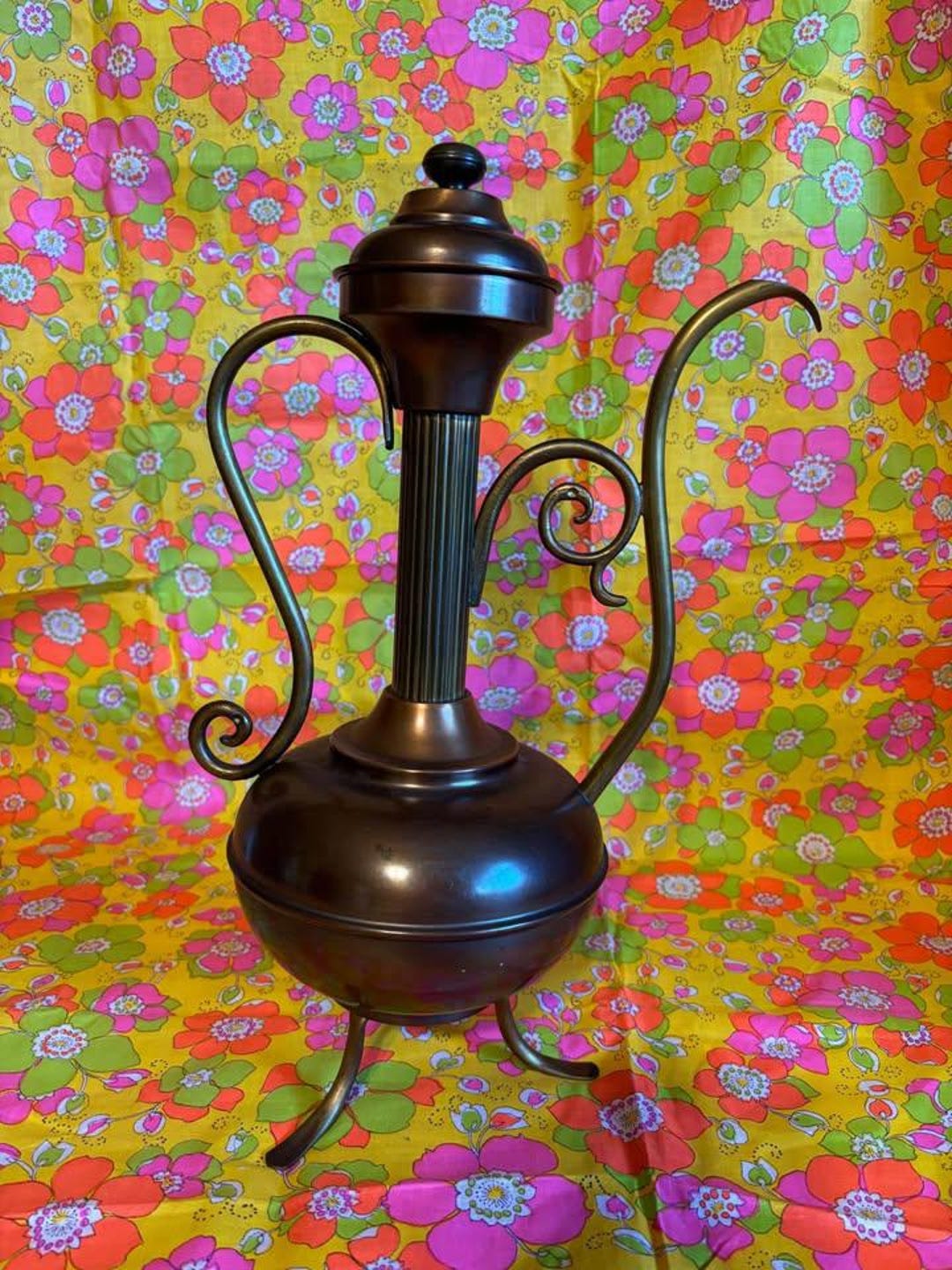 Vintage Copper Ewer/watering Can - Etsy