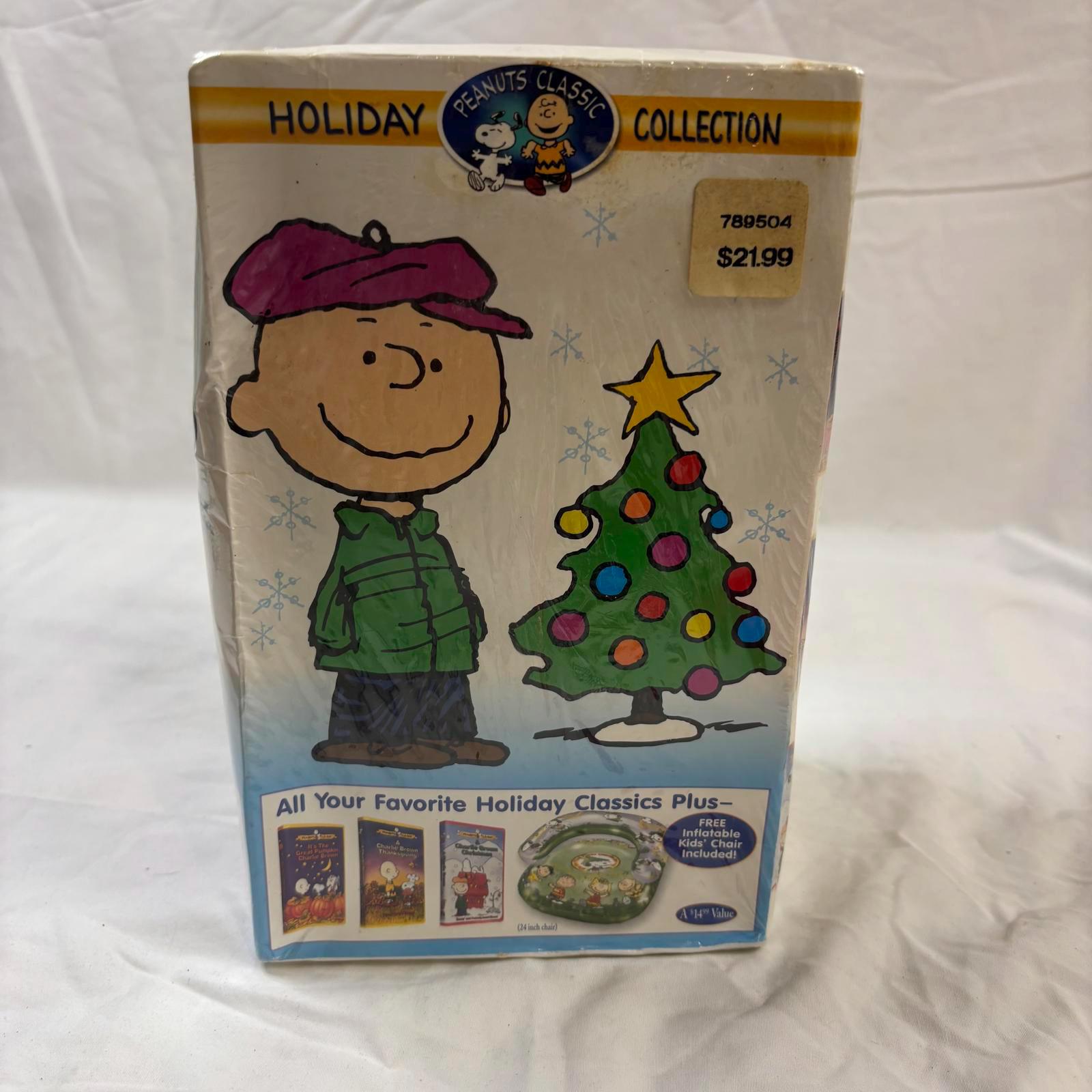 Y2K Peanuts Vhs Box Set With Inflatable Chair - Etsy