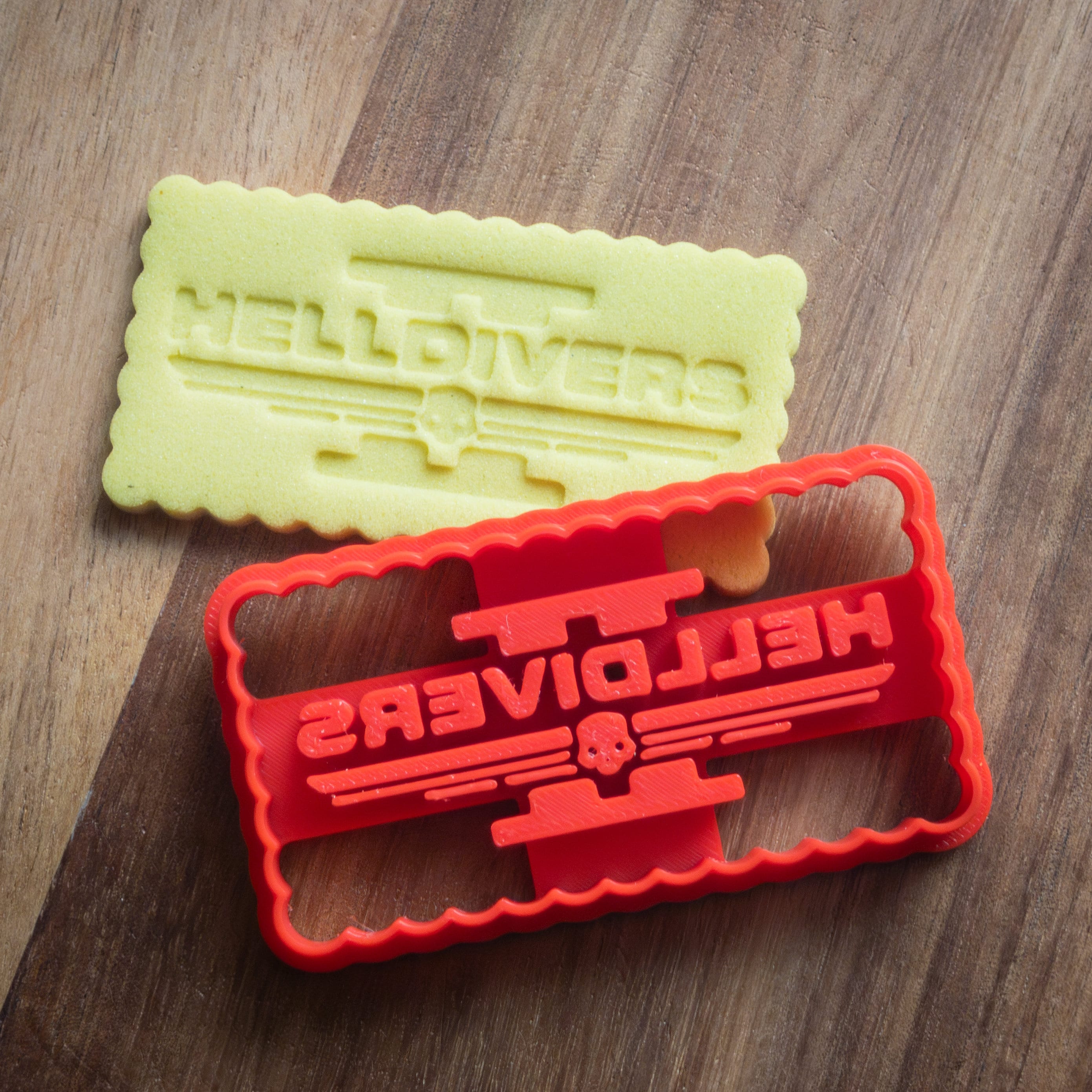 Helldivers Cookie Cutter, Gamers Cookies - Etsy