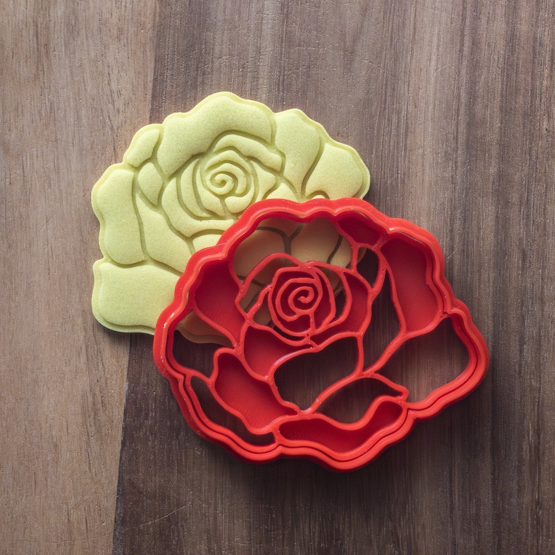 Rose Cookies - Etsy