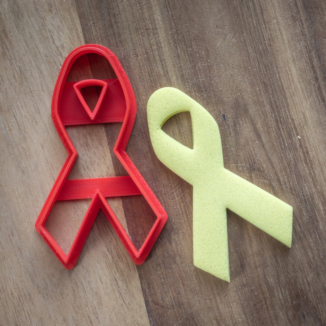 Awareness Cancer Ribbon Outline Cookie Cutter - Etsy