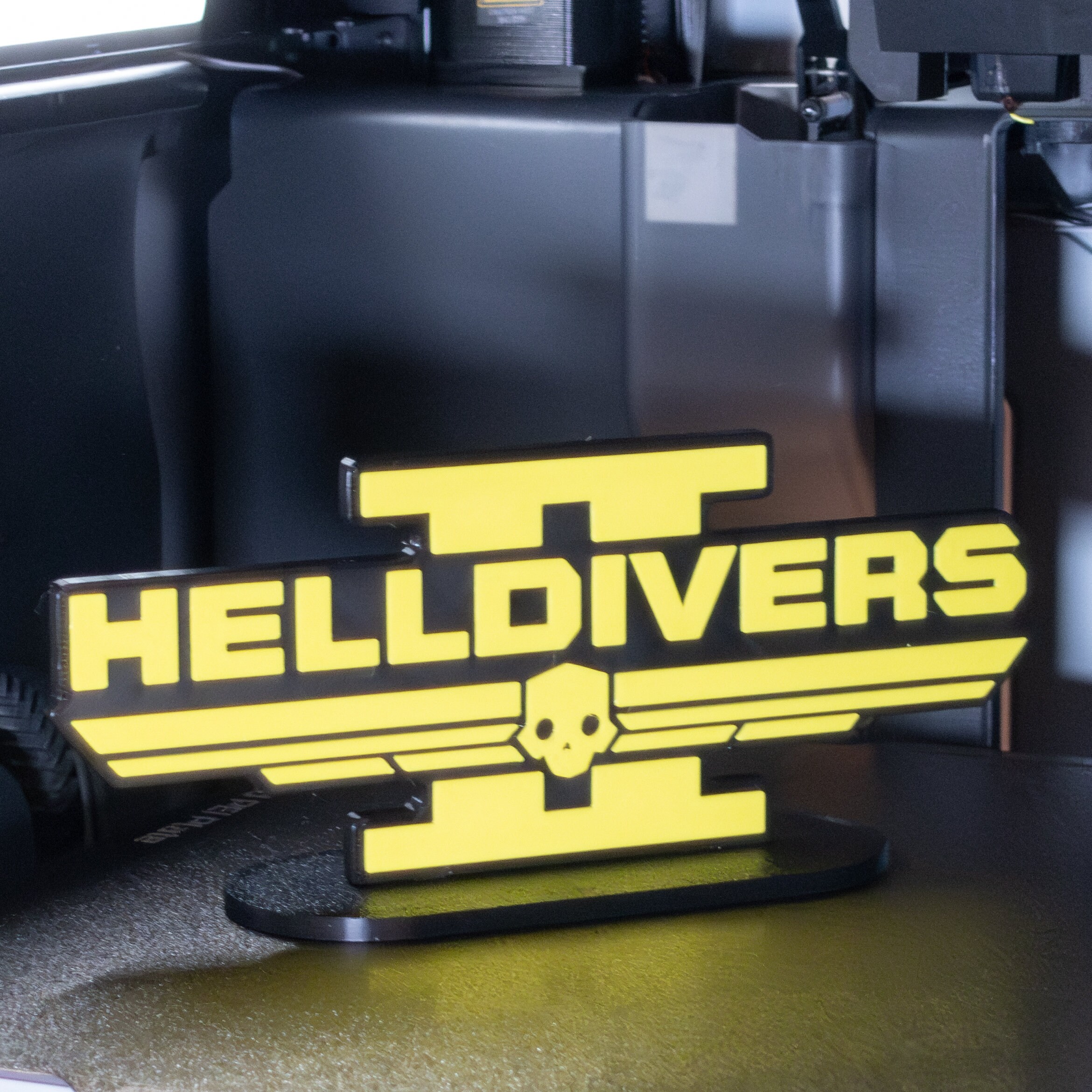 Helldivers 2 Game Logo Table Stand / Sign - Etsy