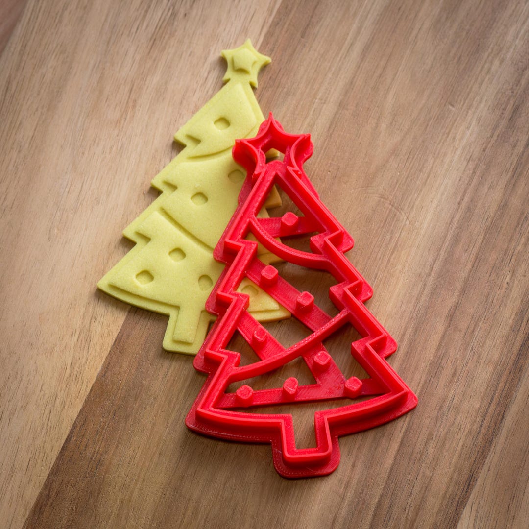 Festive Christmas Tree Cookie Cutter - Xmas Decor Baking Tool - Etsy