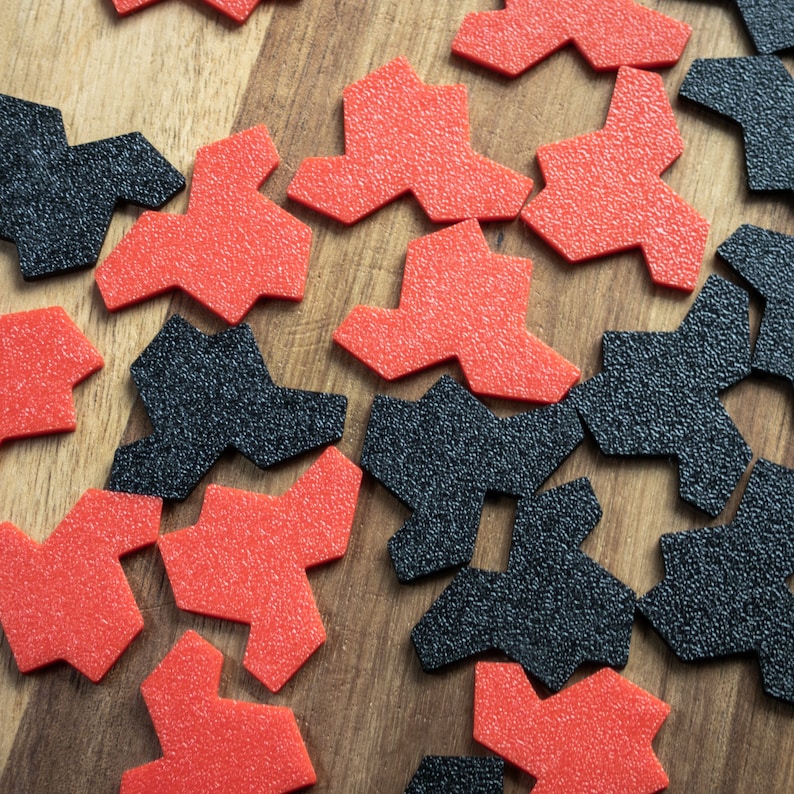 Ein Stein Tile Set of 24 Pcs, Tile Pattern, Hat Tile Set, Aperiodic ...