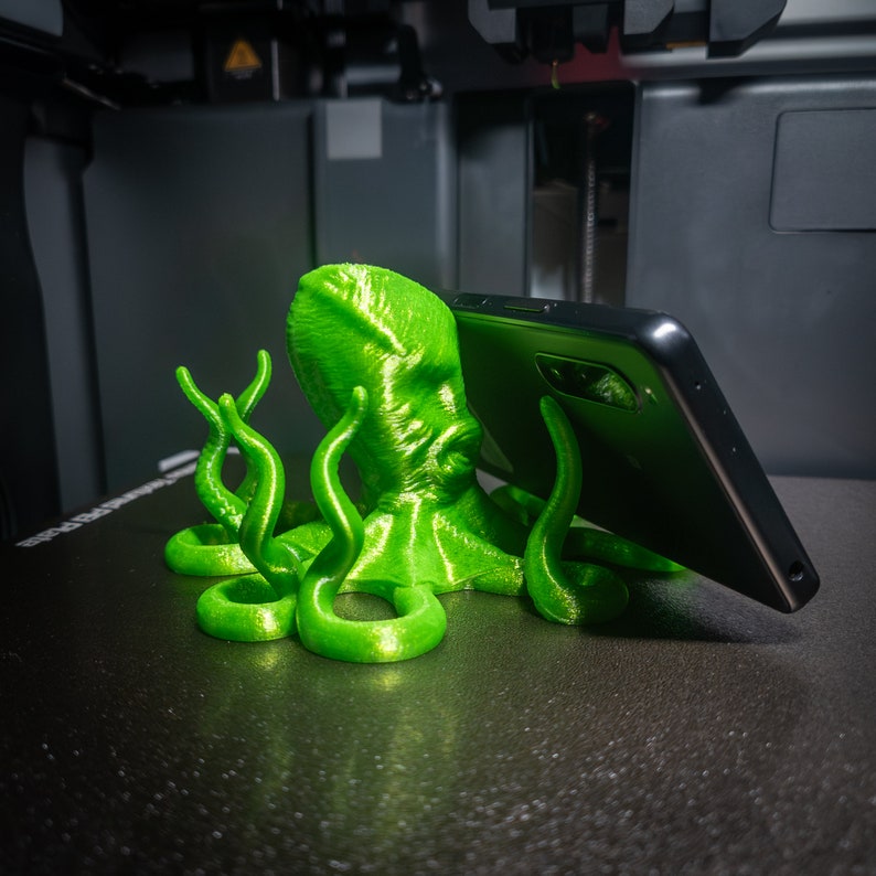 Octopus Phone Stand 3D Printed - Etsy