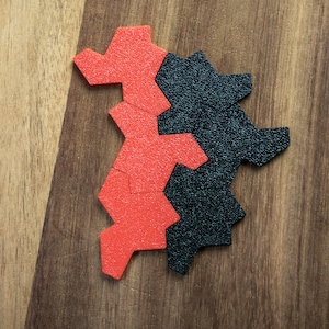 Einstein Tile Set of 24 Pcs, Tile Pattern, Hat Tile Set, Aperiodic ...