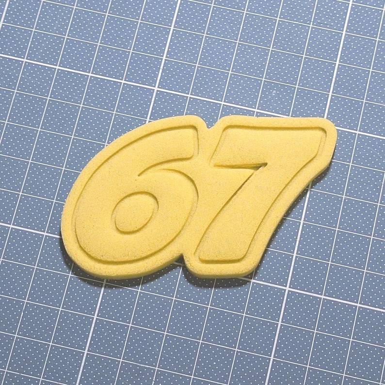 67 Cookie Cutter | Viral Six Seven Meme Embosser | Funny Teen Birthday ...