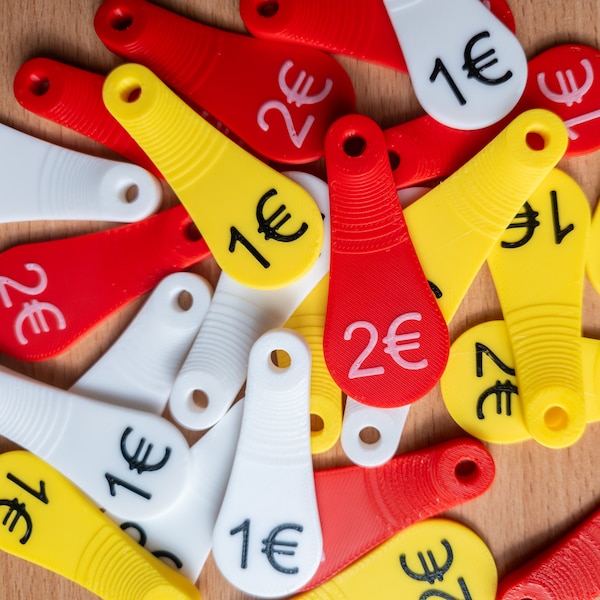 Shopping Trolley Token - Etsy