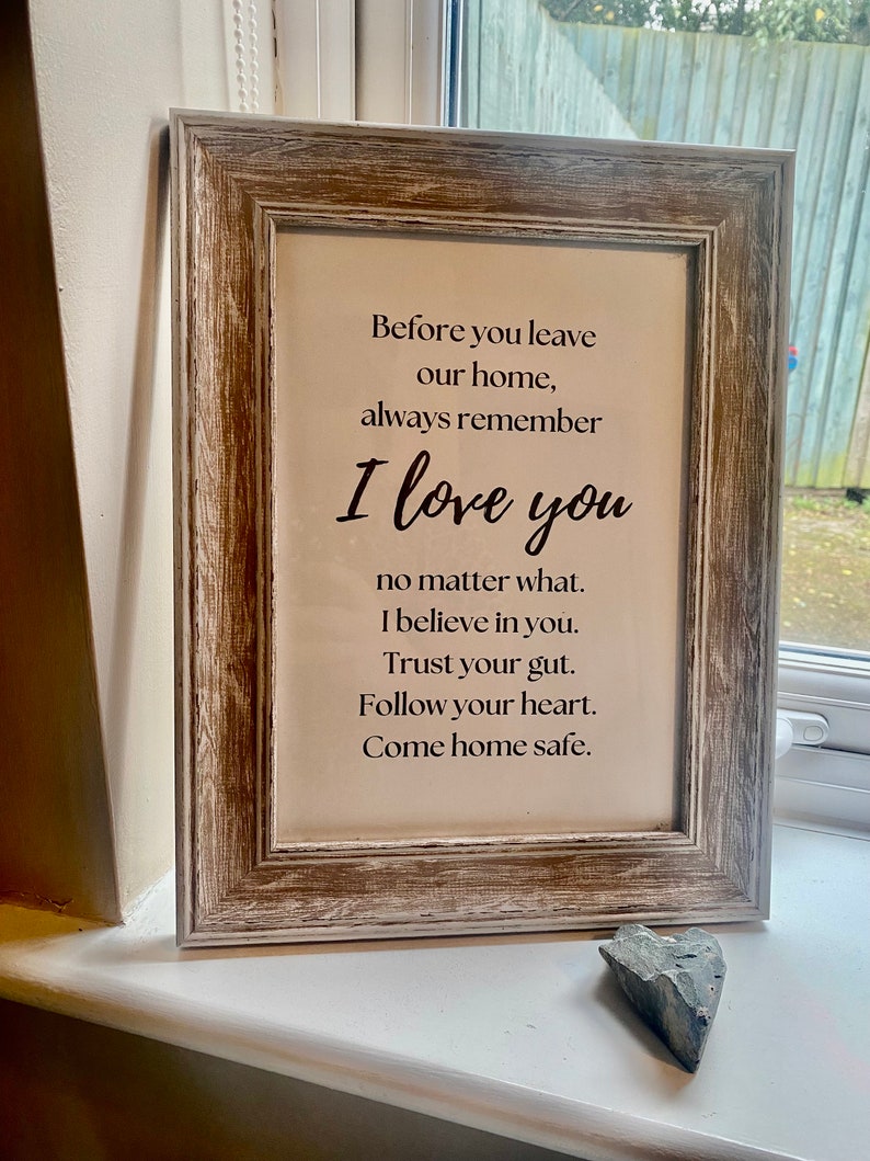 Before You Leave This Home Printable Home Design - Etsy