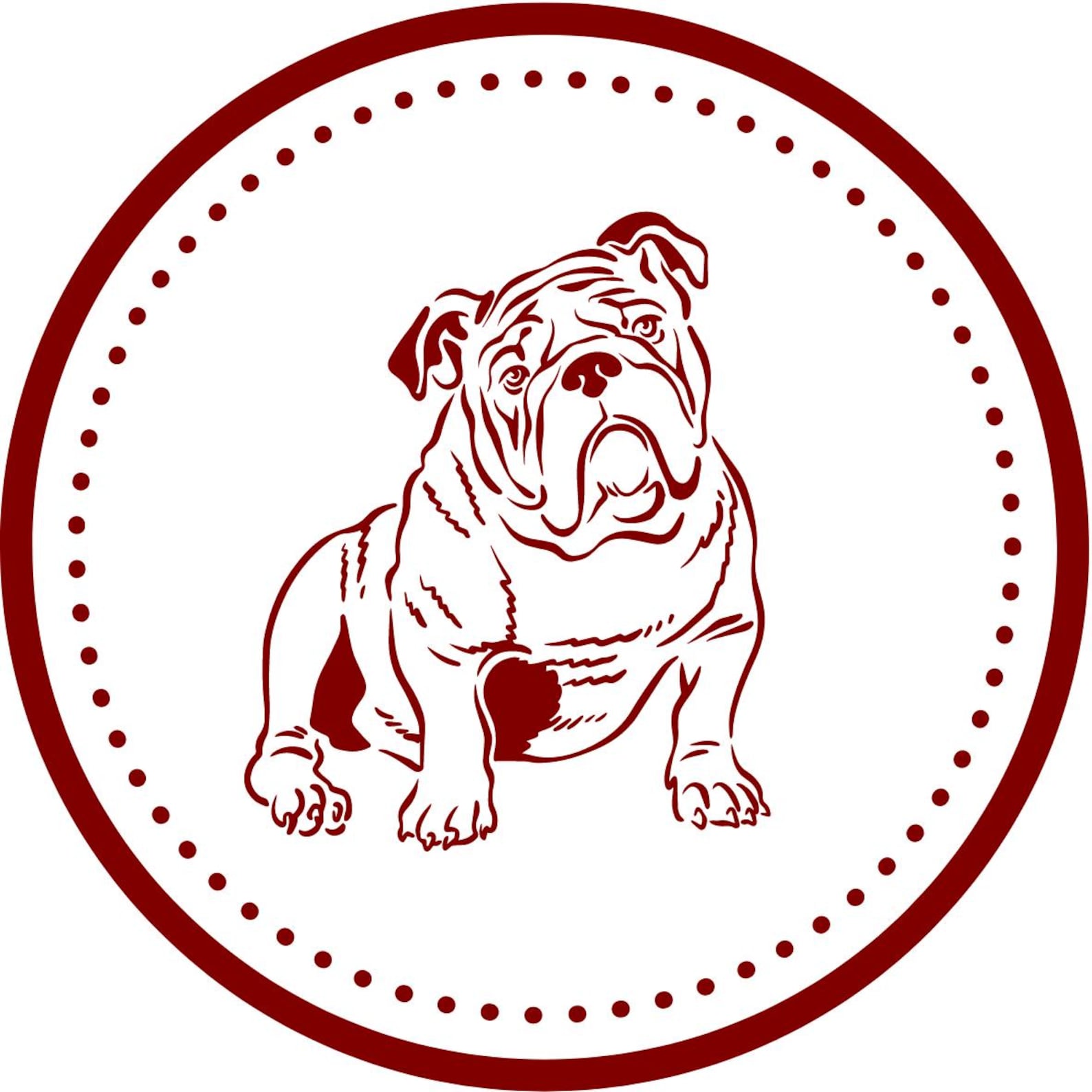 Bulldog Png/college Football Bulldog Sublimation File/bulldog Design ...