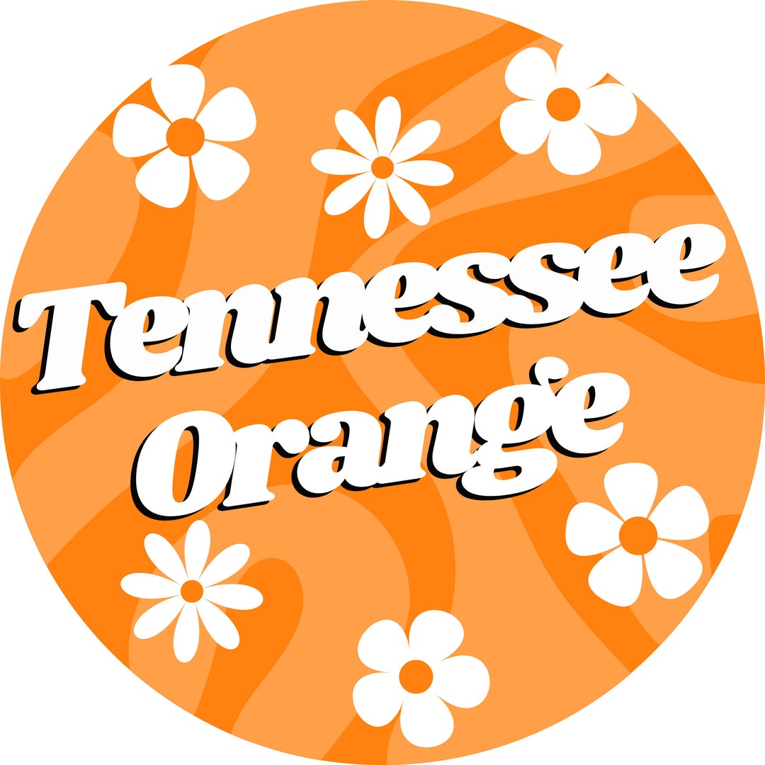 Tennessee Orange Png/tennessee Sublimation File/digital Design ...