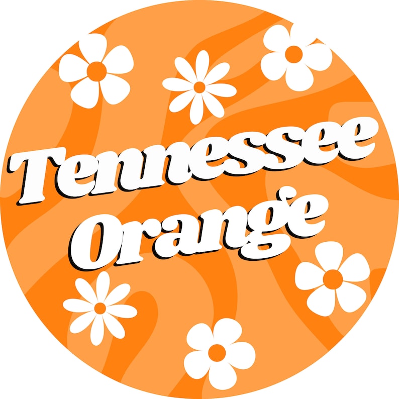Tennessee Orange Png/tennessee Sublimation File/digital Design ...