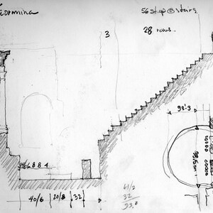Taormina Amphitheatre Autocad Drawing - Etsy