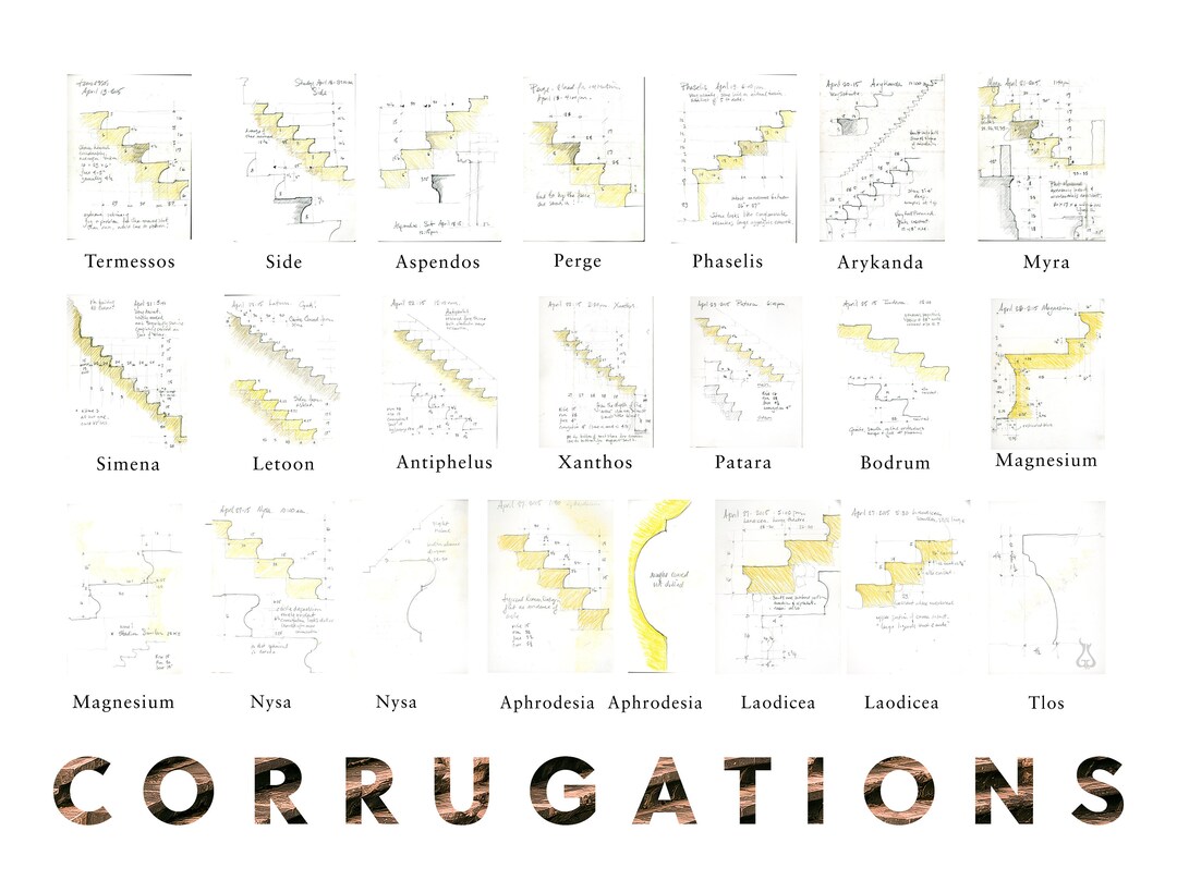 Ancient Roman & Greek Amphitheatre Measurements and Design Poster in ...