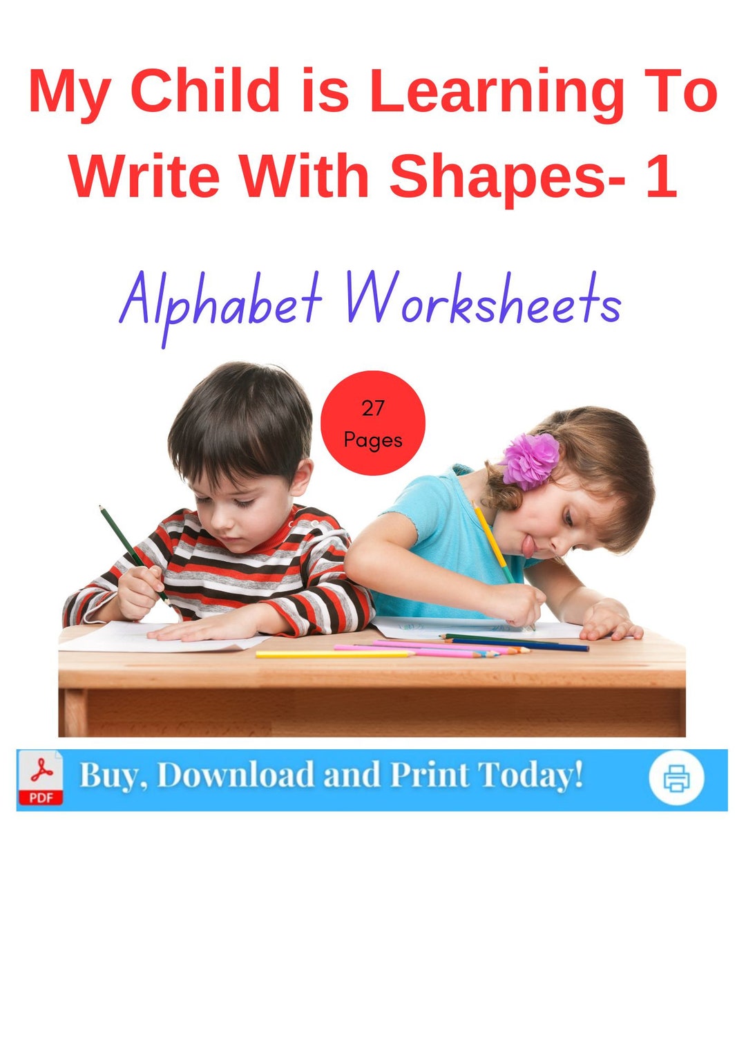 Fun Alphabet Adventures:printable Digital Erstes Schreiben ABC Alphabet ...