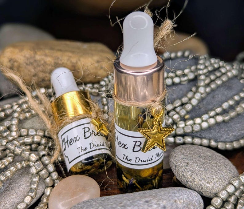 Hex Breaking Ritual Oil | Protection & Reversal Spell Blend | Blood ...