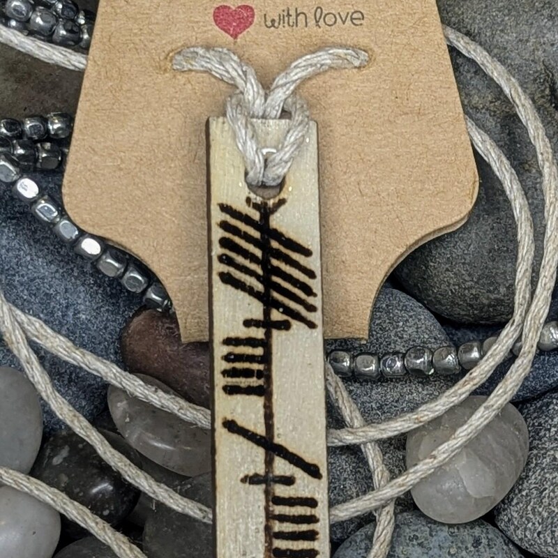 Ogham Pendant - Etsy
