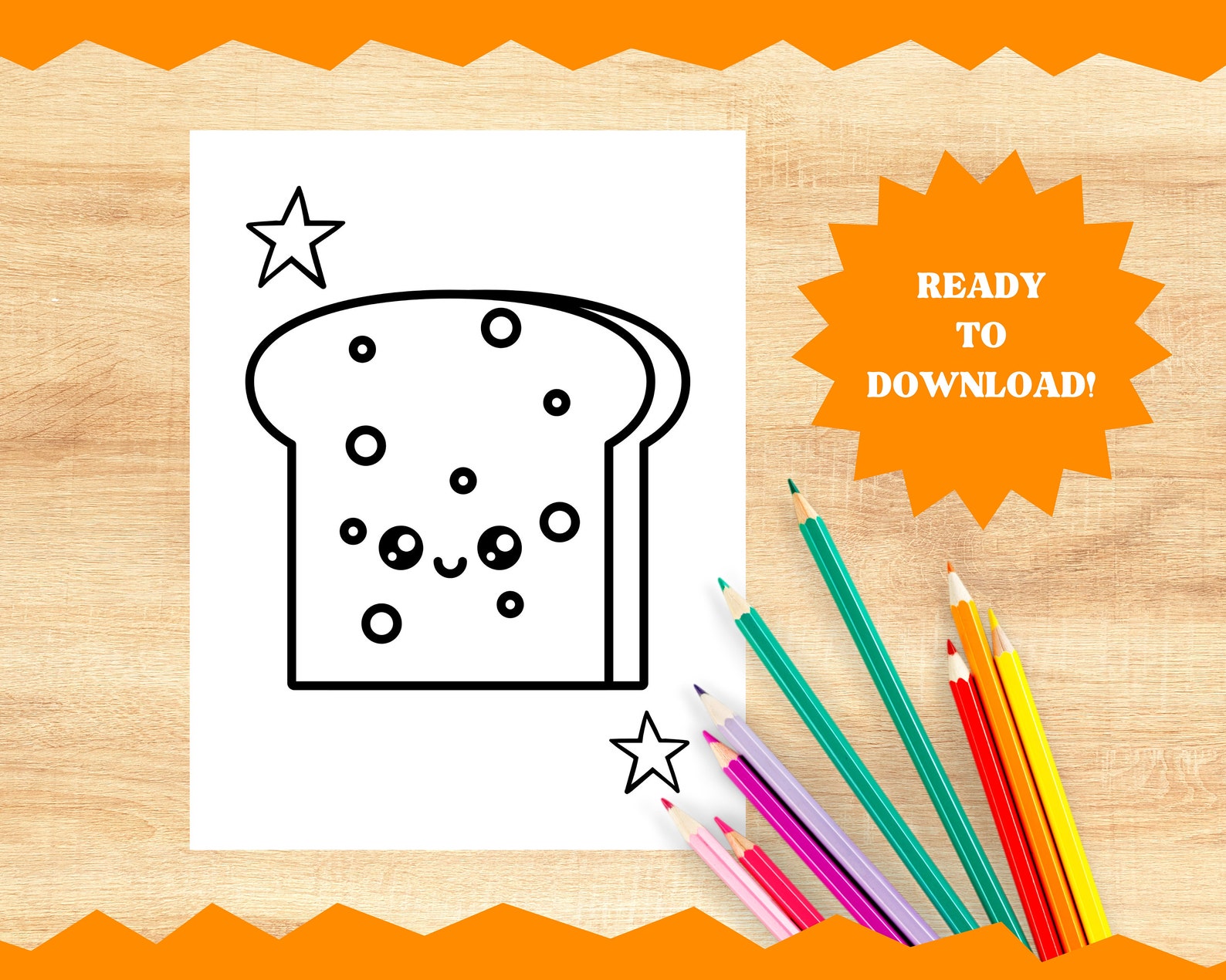 Kawaii Food Coloring Pages, Food Coloring, Cute Coloring, Kawaii ...