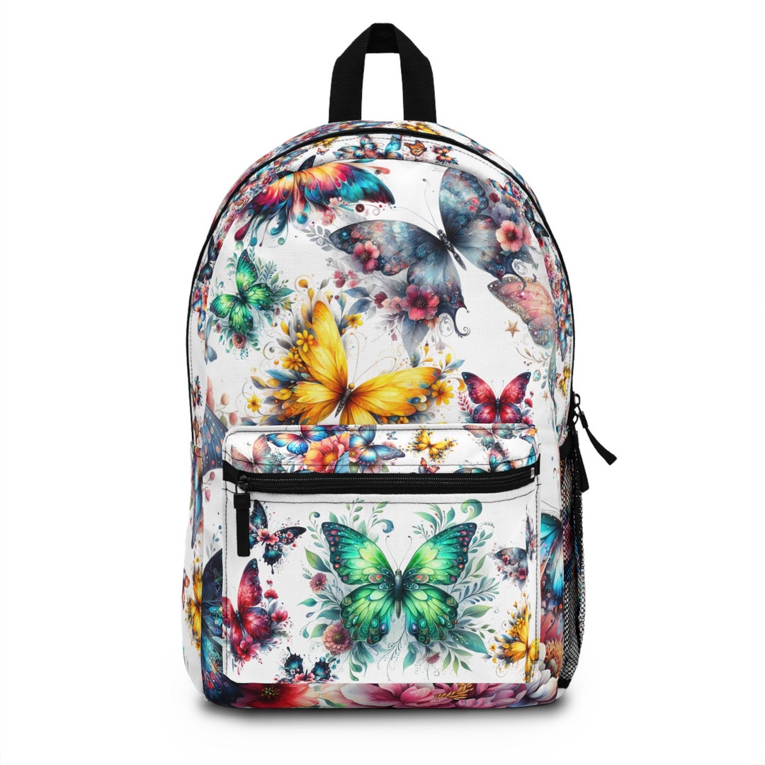 Beautiful Butterflies Backpack Great for Girls - Etsy