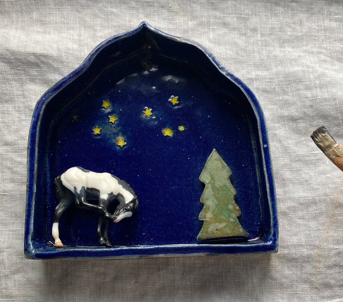 Little Clay Altar | Ceramic Hand Building Template | Pottery Tutorial ...