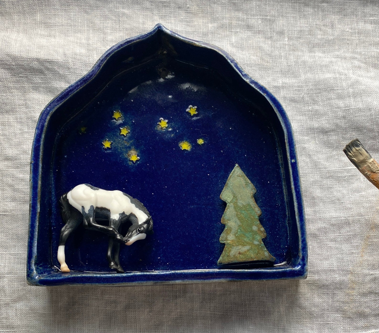 Little Clay Altar | Ceramic Hand Building Template | Pottery Tutorial ...