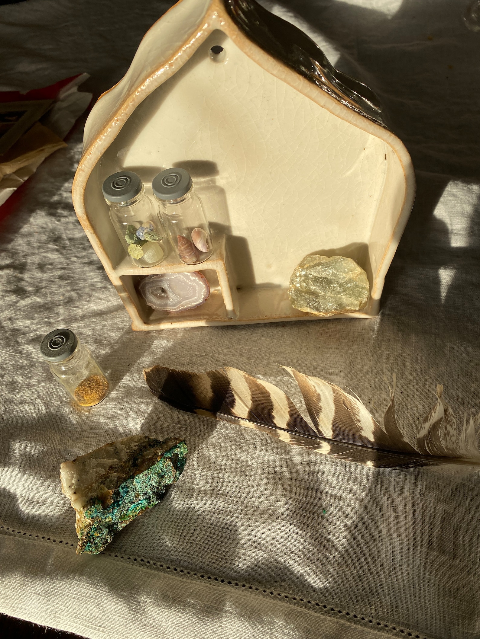 Little Clay Altar | Ceramic Hand Building Template | Pottery Tutorial ...