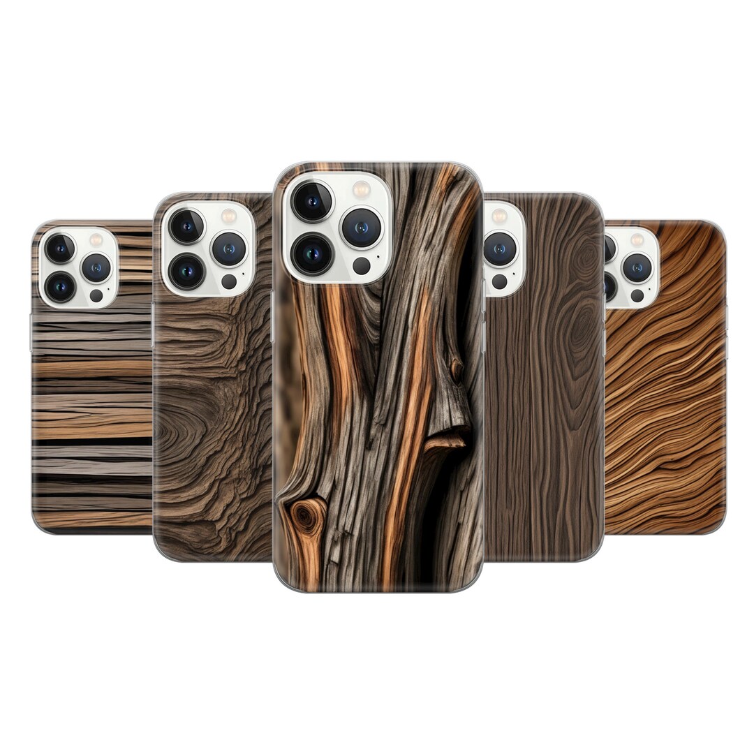 Oak Texture Phone Case Natural Texture Cover for iPhone 15 14 13 12 Pro ...