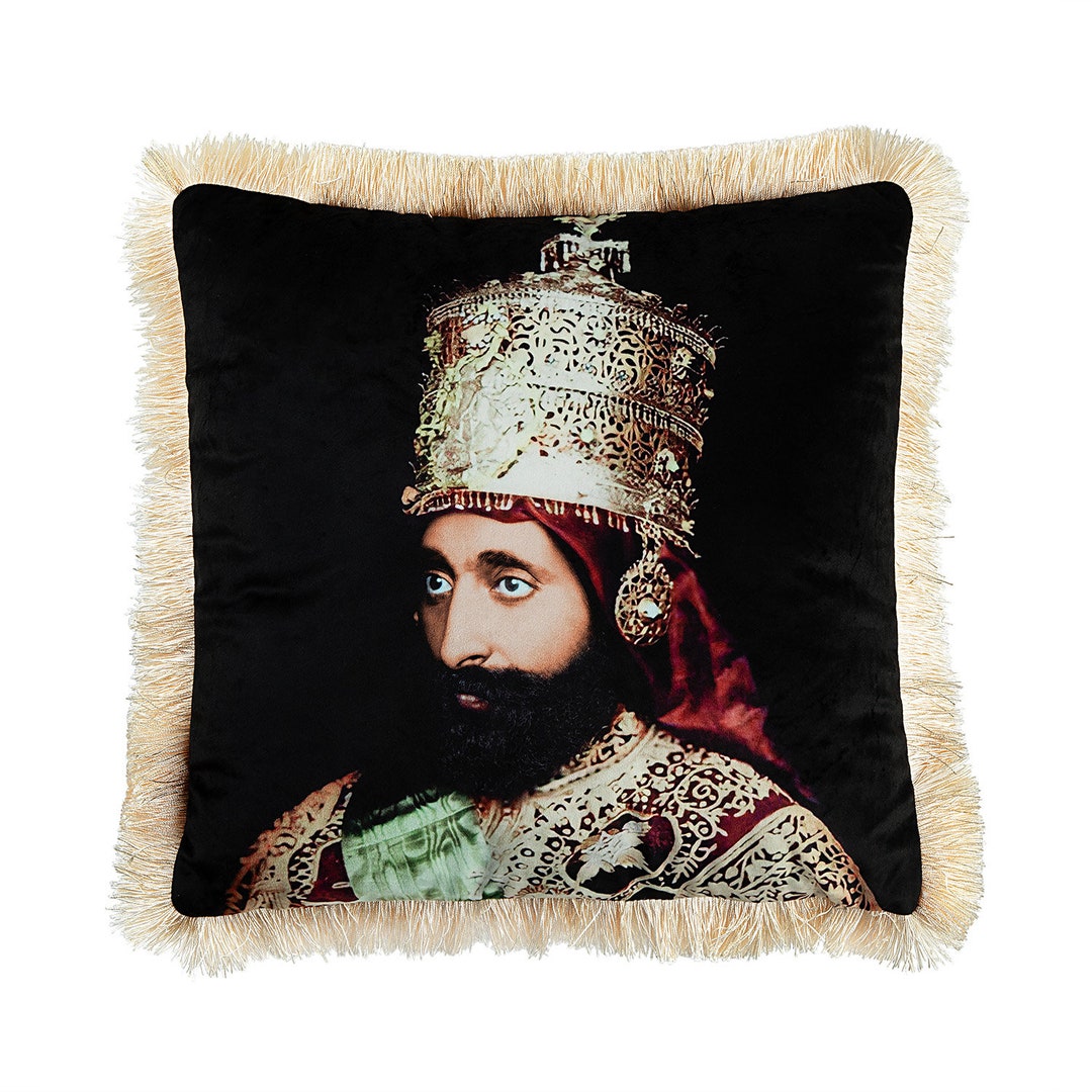 His Imperial Majesty Haile Selassie I Rastafari Throw Pillow III - Etsy