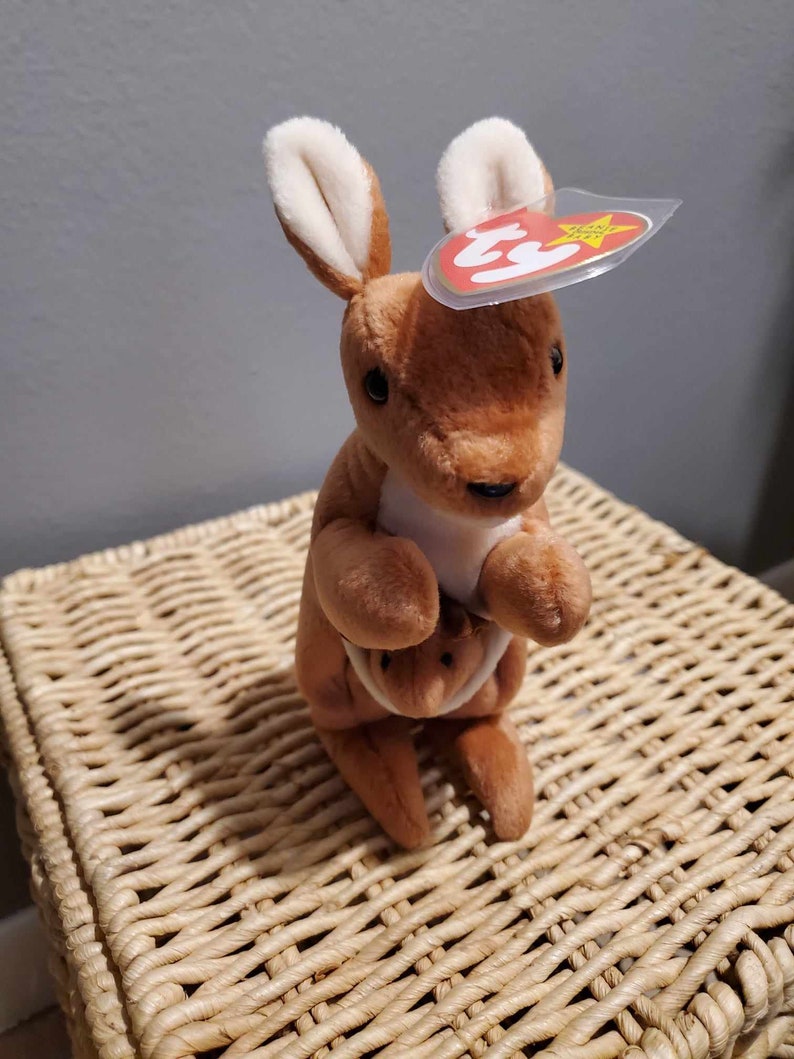 Ty Beanie Babies Pouch the Kangaroo - Etsy