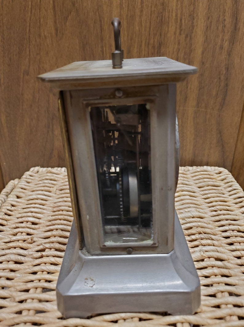 Antique Carriage Mantel Shelf Alarm Clock - Etsy