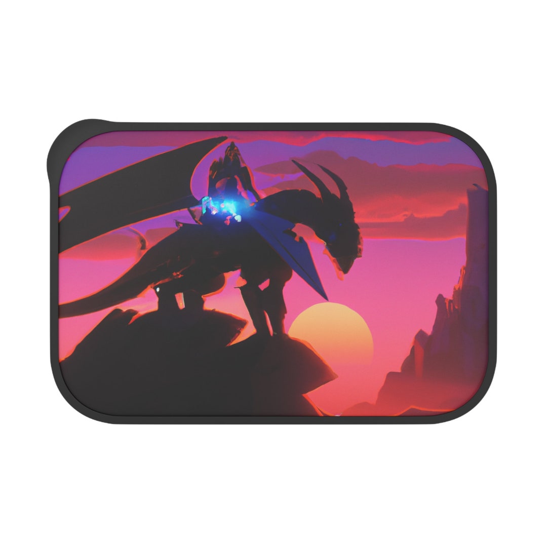 Guardian of Lunch PLA Bento Box With Band and Utensils - Etsy