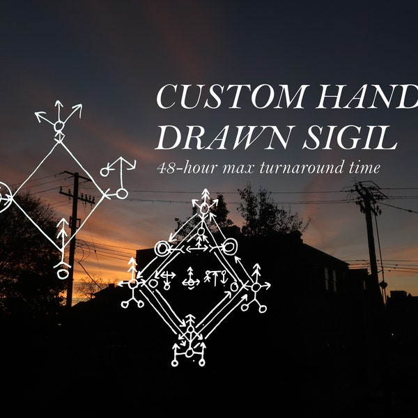 Hand Drawn Sigil - Etsy