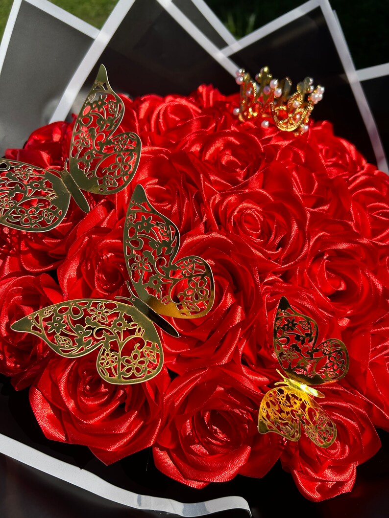 Eternal Rose Bouquet - Etsy