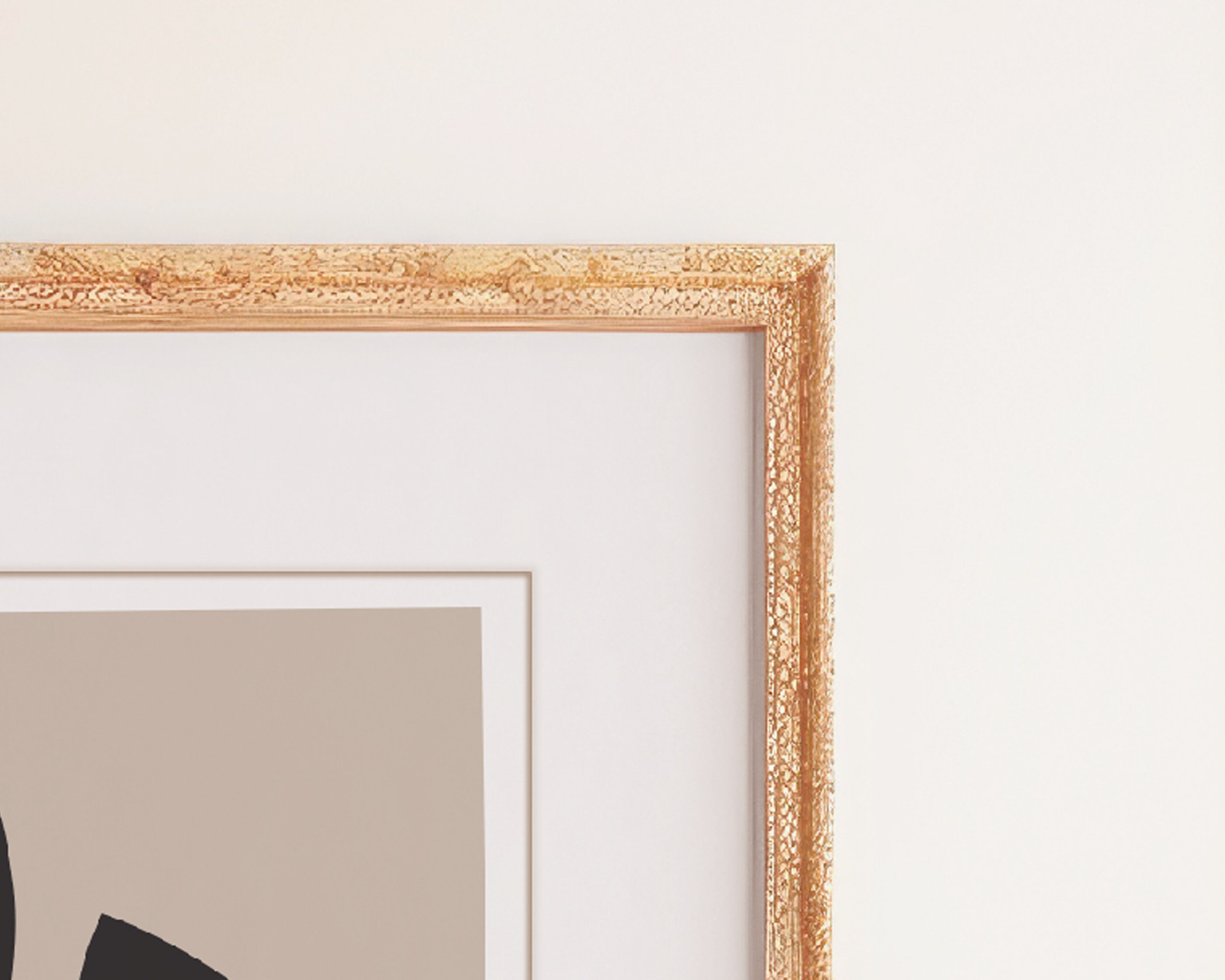 Paris Art Mockup | Paris Frame Mat Mockup | Ornate Wood Black White ...