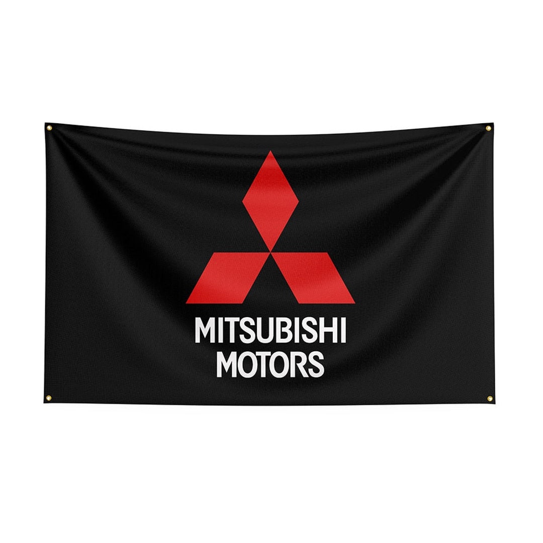 Automotive Car Garage Racing JDM Flag Mitsubishi 3x5 Ft - Etsy
