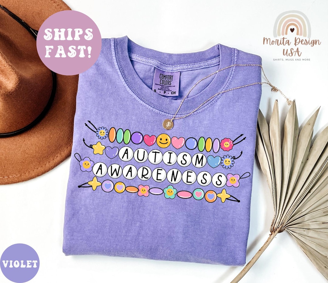 Comfort Colors® Autism Awareness Shirt, Autism Acceptance Shirt ...