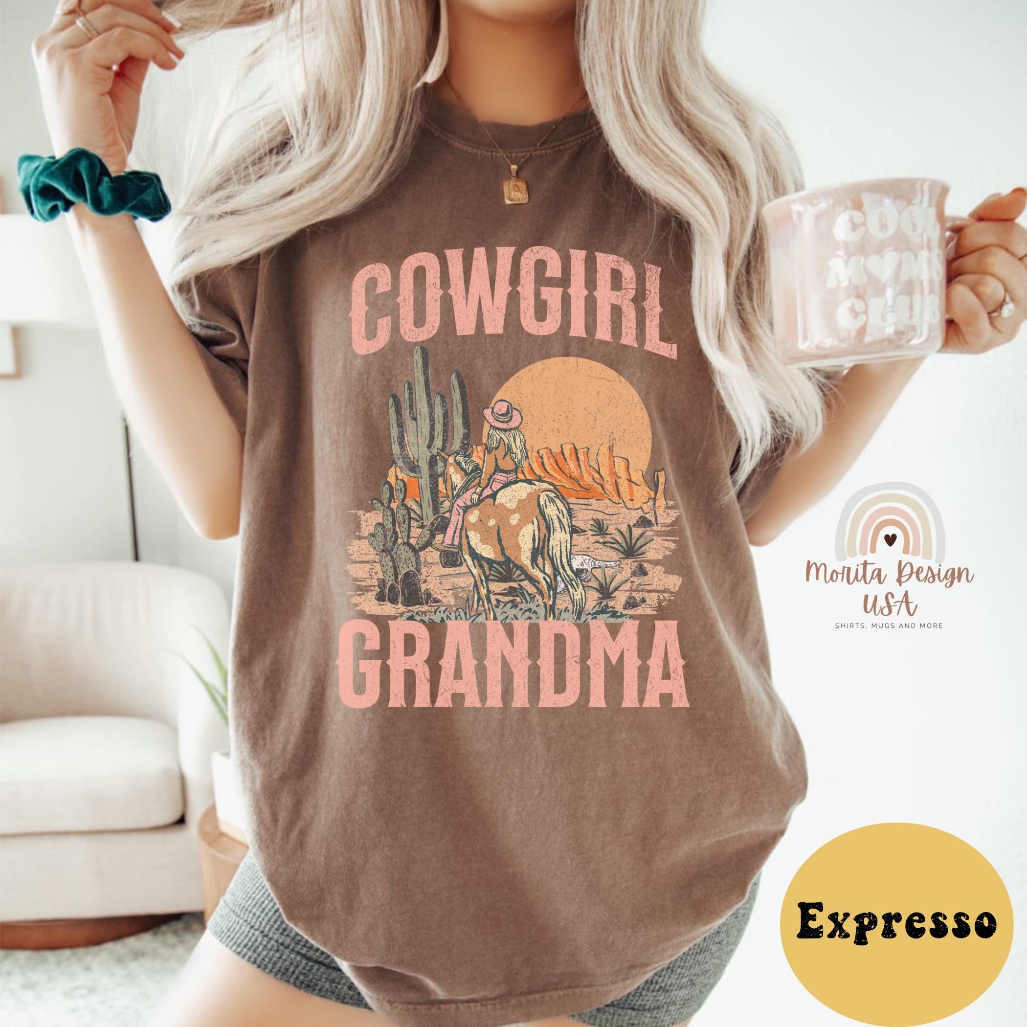 Rodeo Grandma Shirt, Western Grandma Shirt, Western Grandma Shirt ...